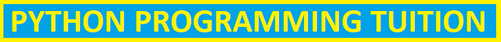 Python Programming Tuition Singapore Python Programming Tutor Sg